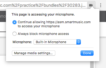 Troubleshooting microphone issues – MakeMusic Cloud Help Center
