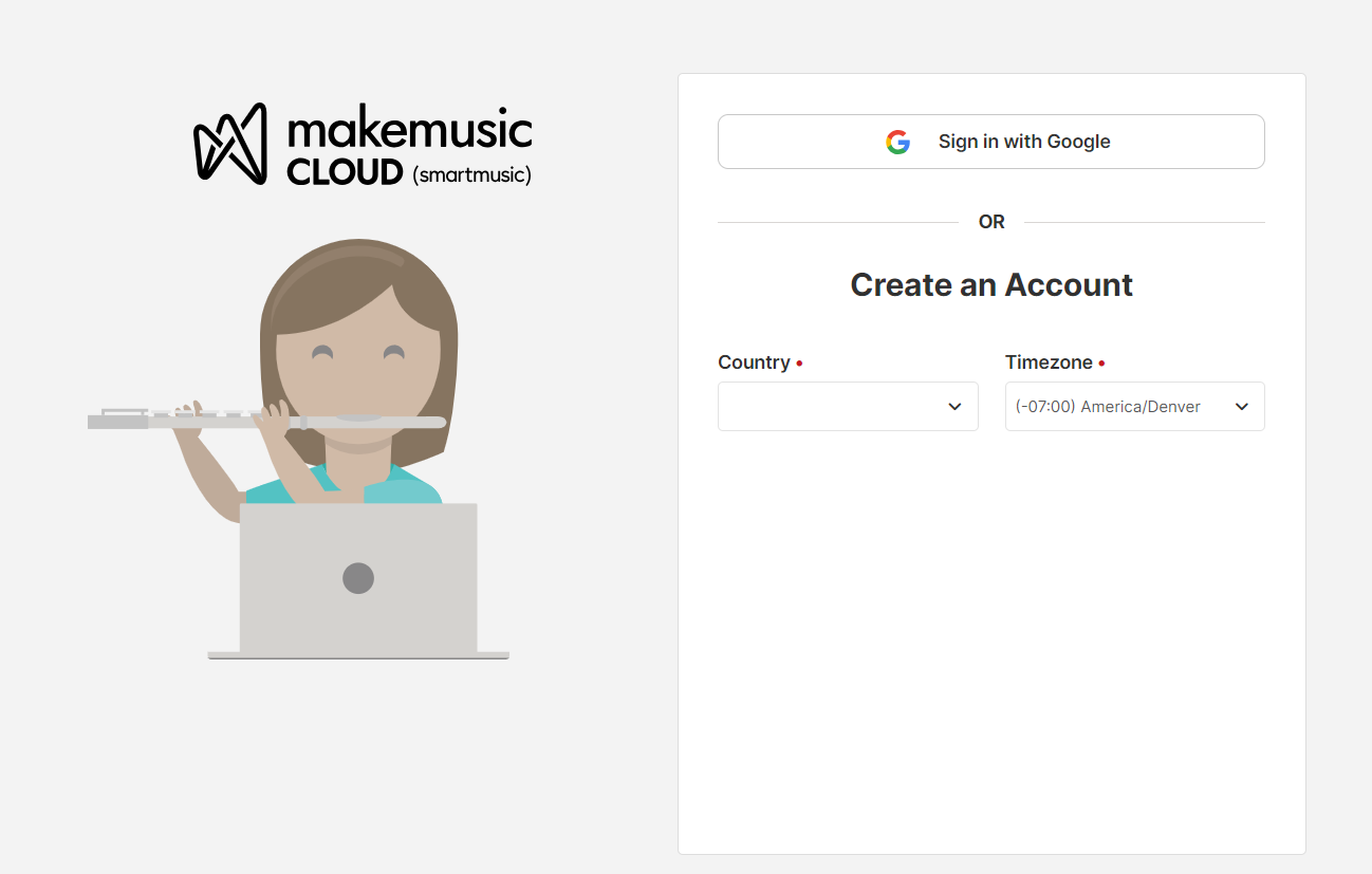 Creating an Account and Joining a Class – MakeMusic Cloud Help Center